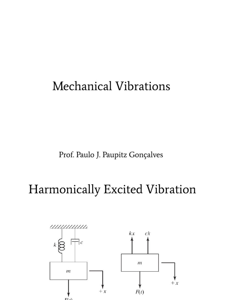 Mechanical Vibration Analysis | PDF