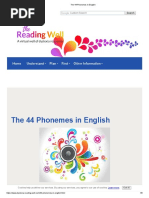 Phoneme Chart - English Vowel and Consonant Sounds | PDF | Vowel ...