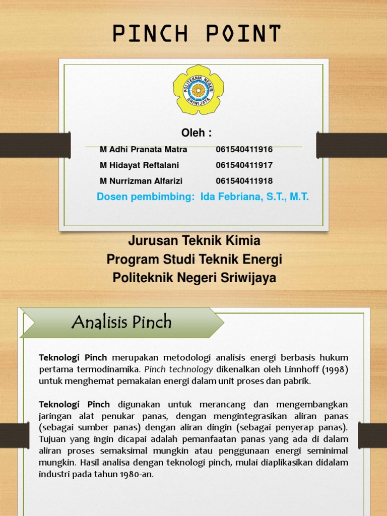 Analisis Pinch Technology untuk Meningkatkan Efisiensi Energi pada ...