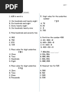 Mathematics DLP Year 3 | PDF | Teaching Mathematics