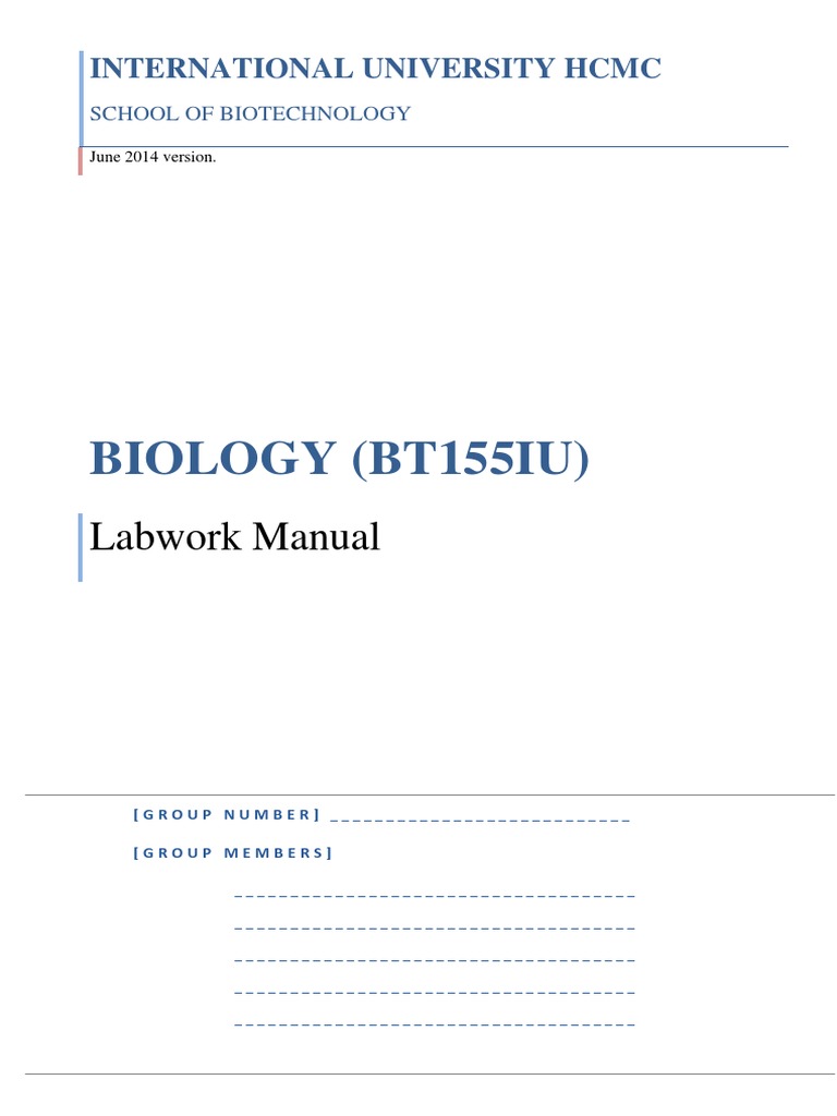 Biology Lab Manual Pdf Meiosis Mitosis