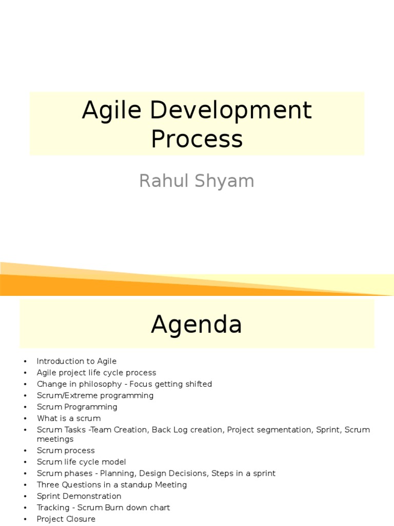 Ajile Development Process | PDF | Scrum (Software Development) | Agile ...