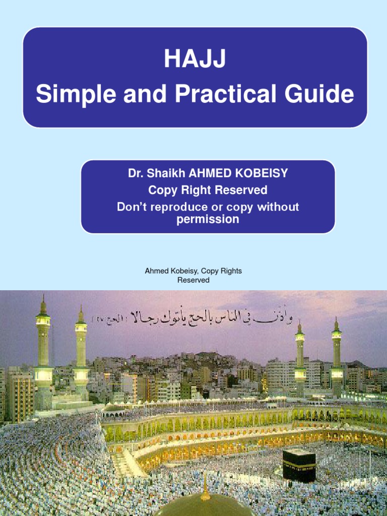 Hajj | PDF | Hajj | Monotheistic Religions