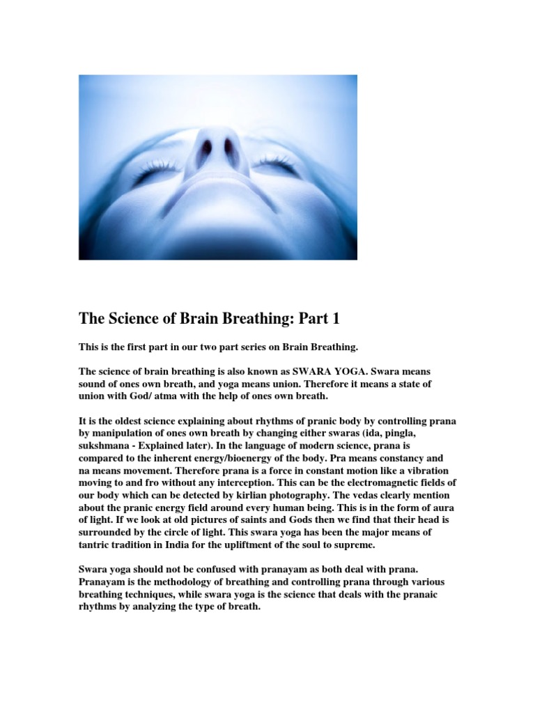 The Science of Brain Breathing: Part 1 | PDF | Prana | Neuroscience