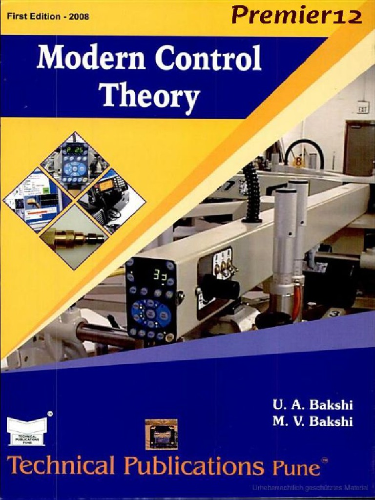 Modern Control Theory | PDF