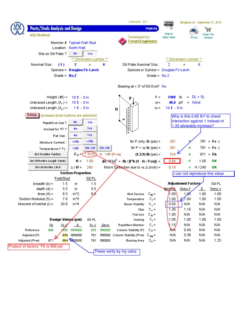 ASD Method: Developed By: Forum Engineers | PDF | Lumber | Mechanical ...