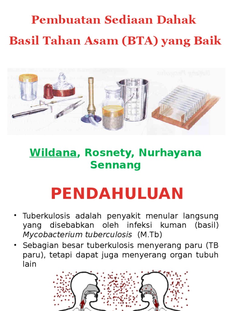 Prosedur Pewarnaan BTA Ziehl-Neelsen | PDF | Sains & Matematika