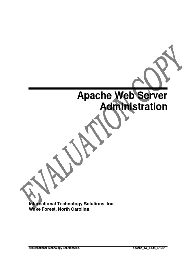 Linux Apache Web Server Admin Pdf Pdf Apache Server Hypertext Transfer Protocol