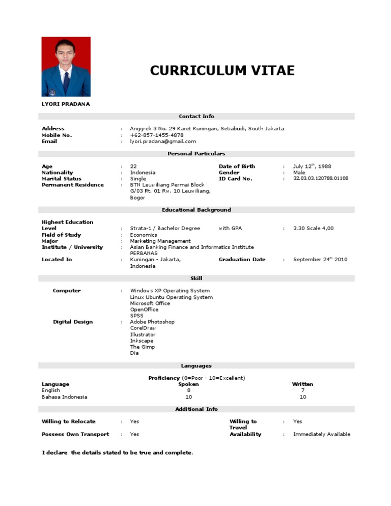 Updated Curriculum Vitae | PDF | Microsoft Windows | Software