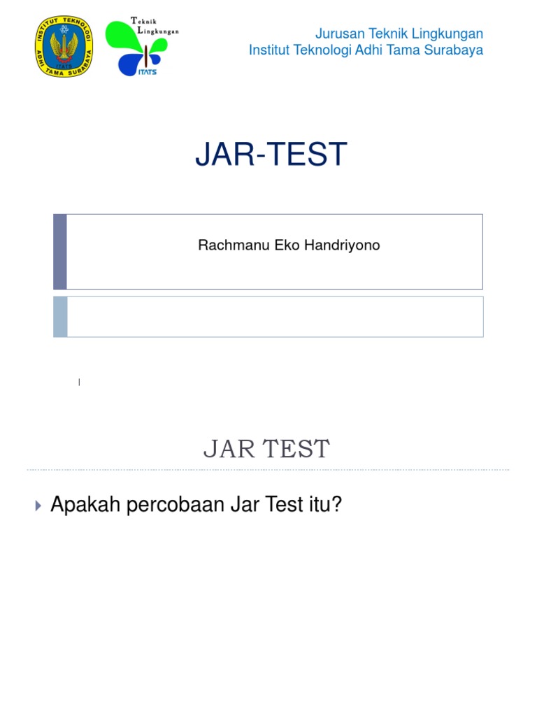 Jar-Test | PDF