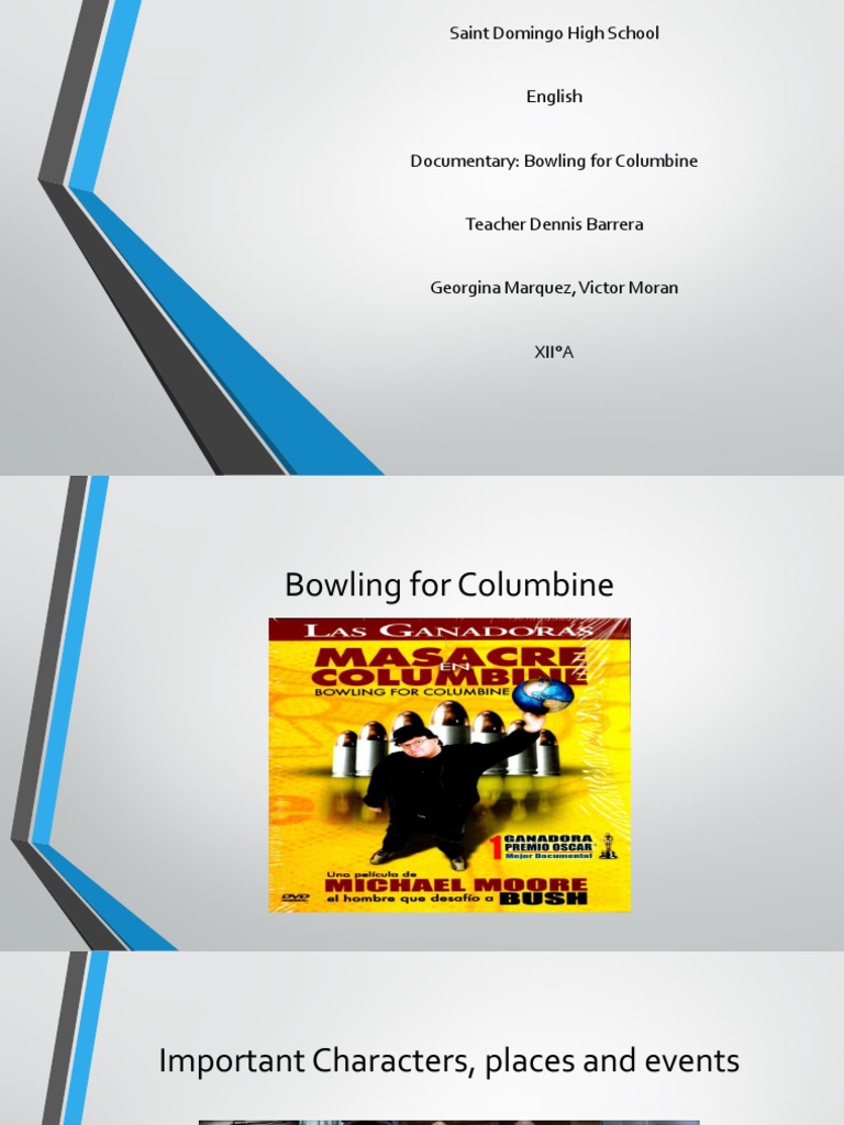 Bowling for Columbine Documentary Review | PDF