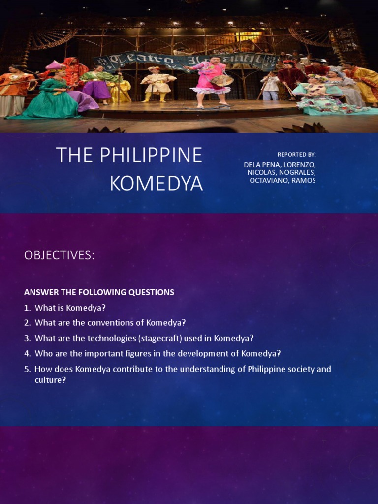The Philippine Komedya | PDF | Philippines
