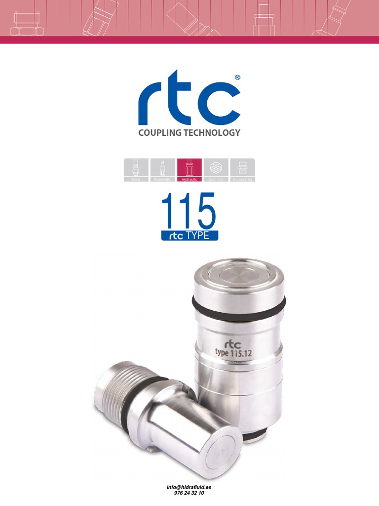 Serie 115 RTC Couplings | PDF | Ac Power Plugs And Sockets | Electrical ...