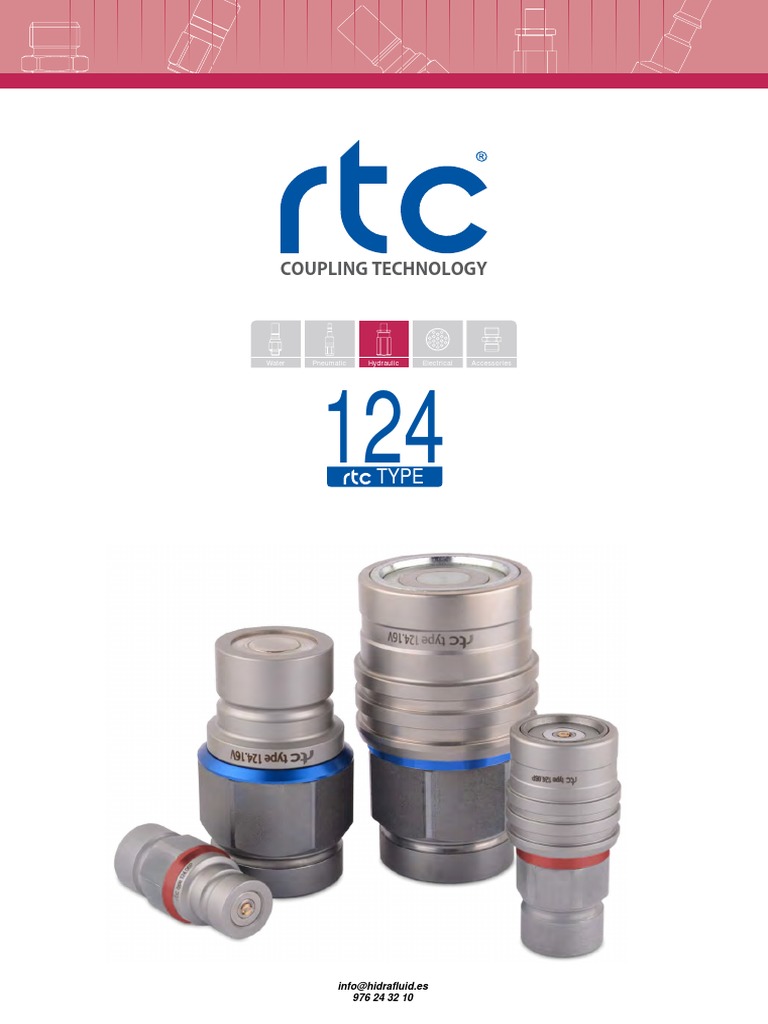 Serie 124 RTC Couplings | PDF | Valve | Stainless Steel