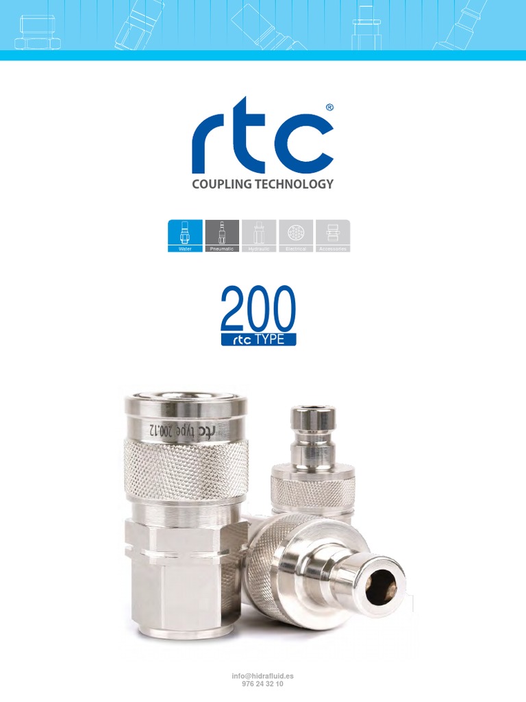 Serie 200 RTC Couplings | PDF