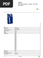 XCKJ167 Limit Switch Data Sheet | PDF | Technology & Engineering