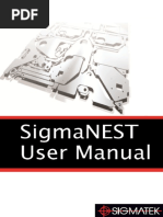 SigmaNEST StartUp Guide | PDF | Microsoft Sql Server | Installation (Computer Programs)