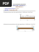 Assignment 3 - Problems On Centroid | PDF