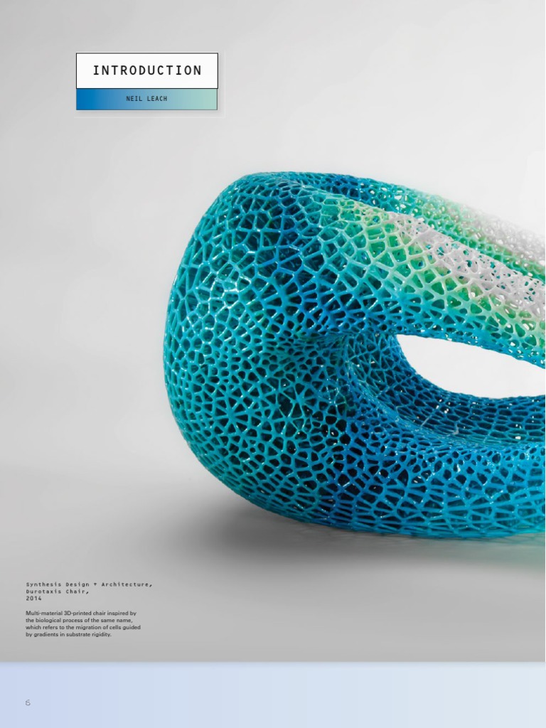 Leach 2017 Architectural Design | PDF | 3 D Printing | Art Media