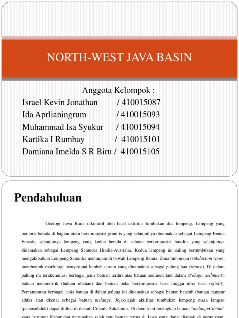 Northwest Java Basin | PDF