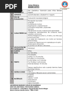 Ficha Tecnica de Test Bender Koppitz | PDF