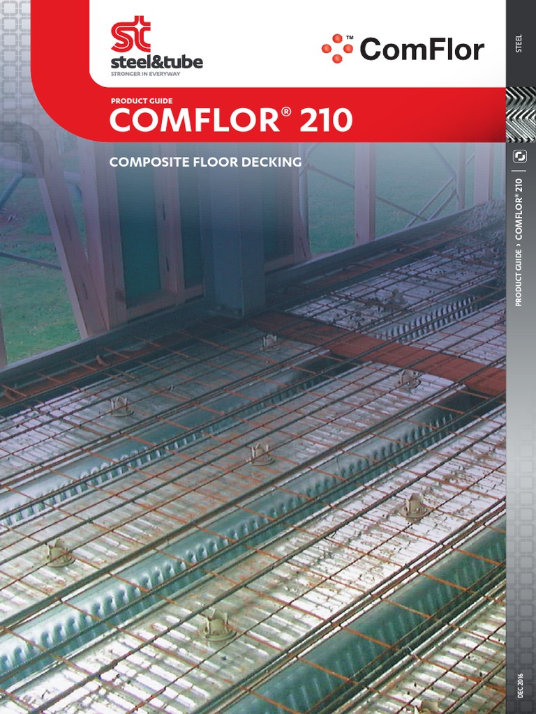 Comflor 210: Composite Floor Decking | PDF | Beam (Structure) | Concrete