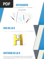 Uso y reglas de la letra H | PDF | Sintaxis | Morfología Lingüística