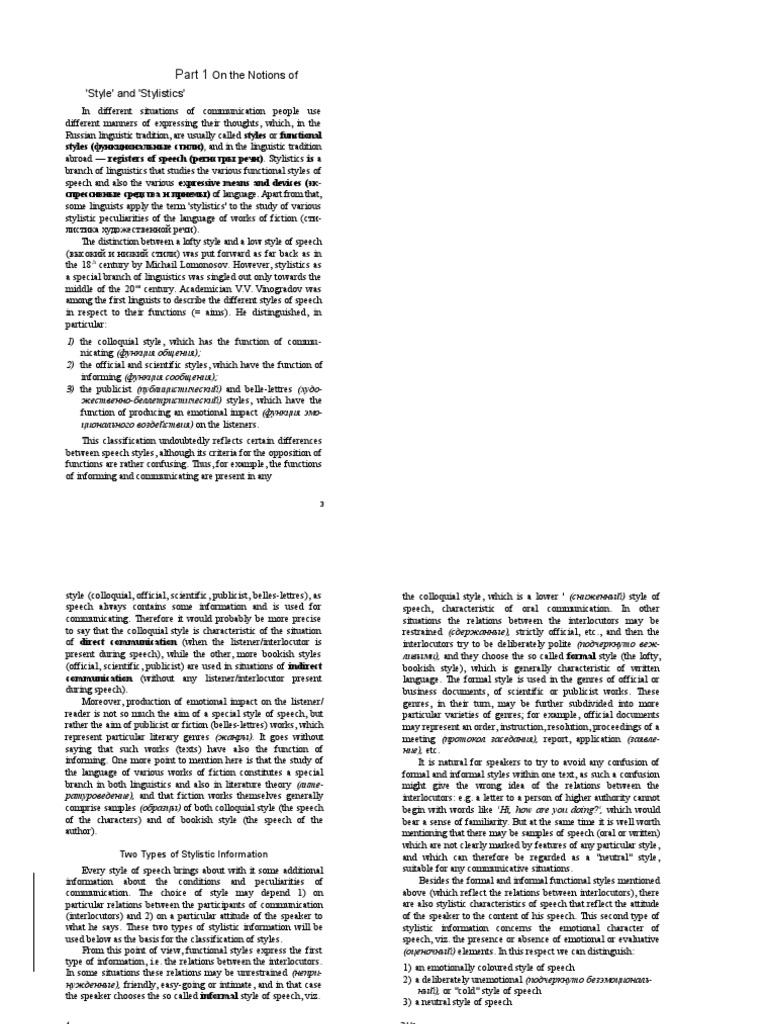 English-Stylistics Book Digital Version | PDF | Treaty | Clause