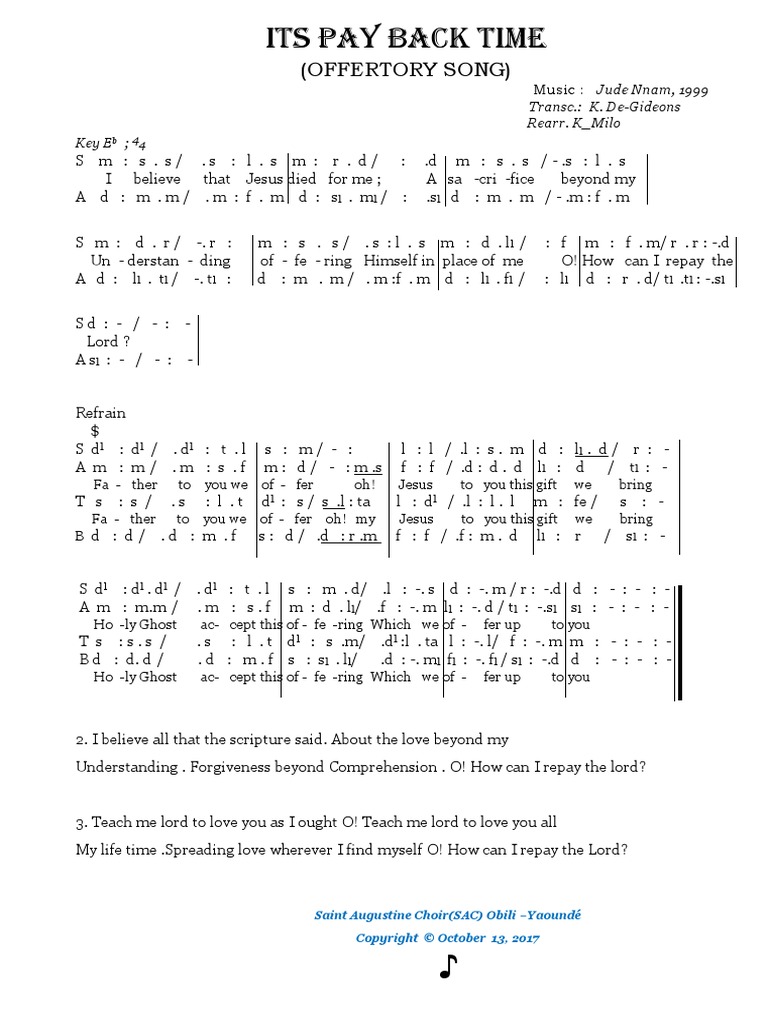 09 - Its Payback Time | PDF