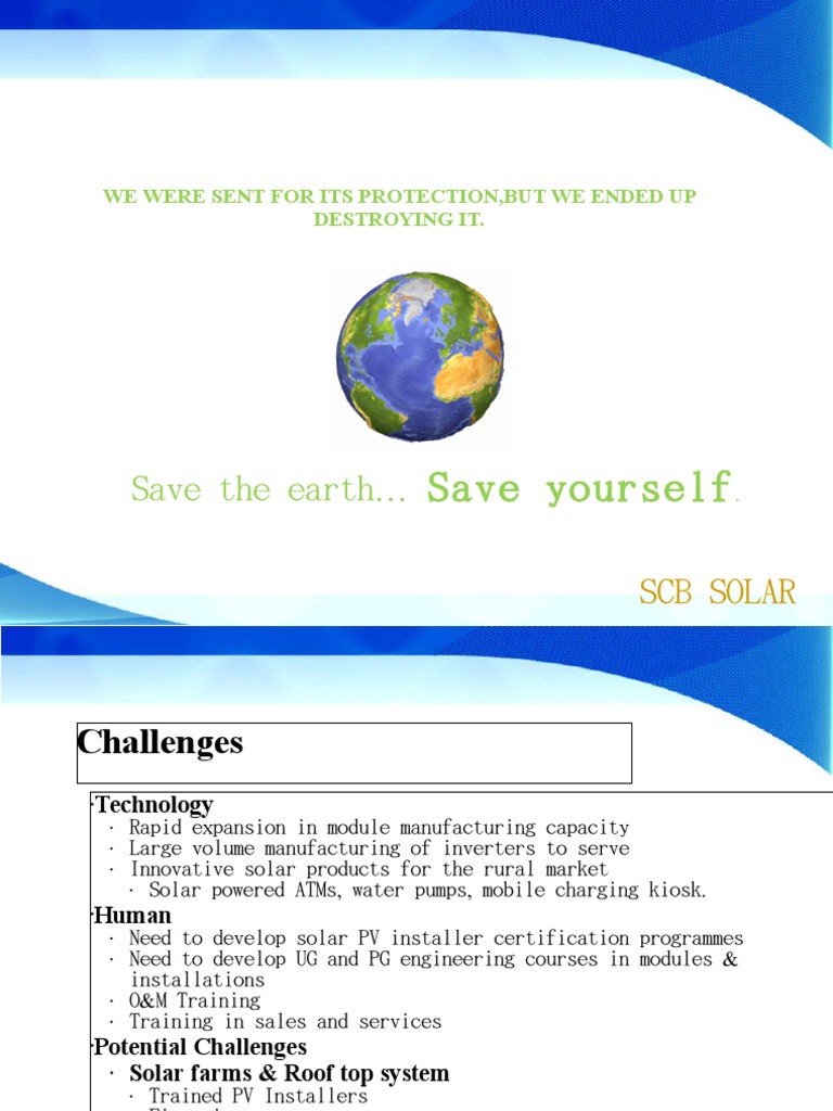 Solar | PDF | Solar Power | Renewable Energy