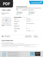 Contoh Contract Rate Hotel | PDF | Business