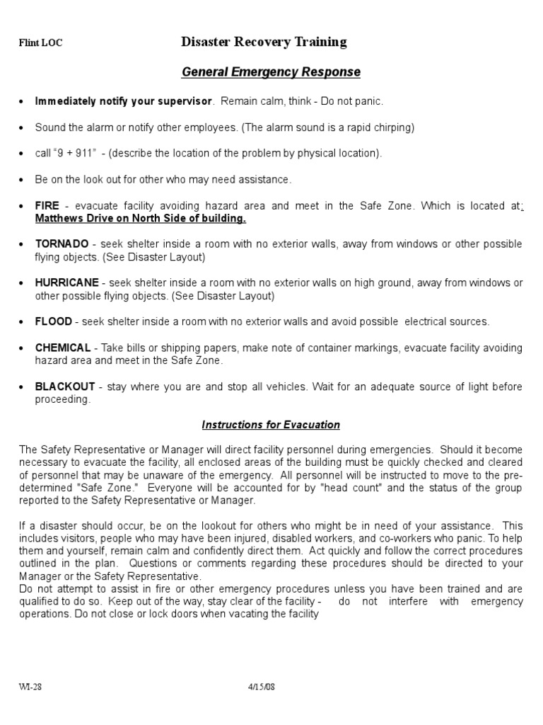 W28-Disaster Recovery Training | PDF | Tornadoes | Tropical Cyclones