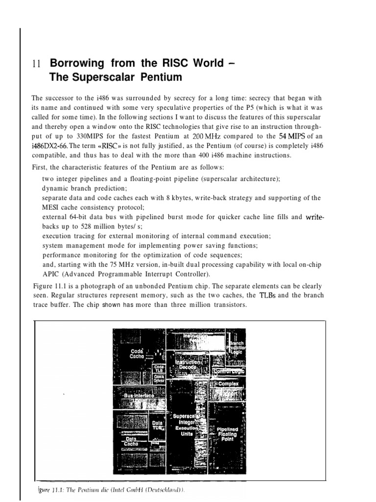The Superscalar Pentium I586 | Download Free PDF | Cpu Cache | Cache ...