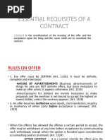 French Civil Code - (English Version) - (Arts. 1113-1122) | PDF