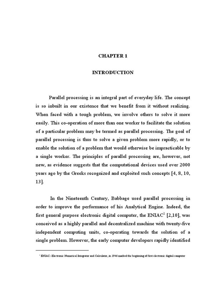 07 - Chapter 1 PDF | PDF | Central Processing Unit | Parallel Computing