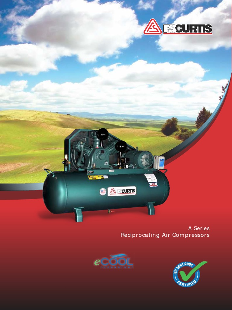 Industrial Air Compressor Specs | PDF | Cylinder (Engine) | Vehicle Parts