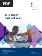 Amcas Application Sample | PDF