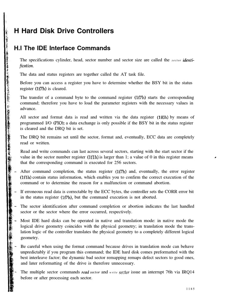 Hard Disk Drives Controllers | PDF | Disk Storage | Hard Disk Drive