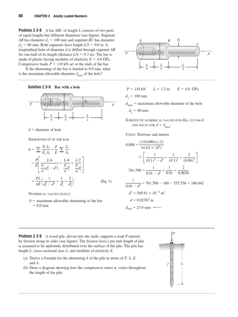 Mechanics of Materials Chap 02-02 | PDF | Stress (Mechanics ...