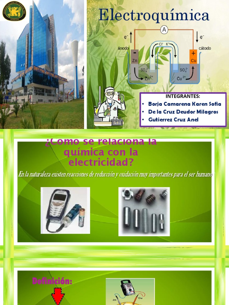 Electro Qu Í Mica | PDF | Redox | Física Aplicada e Interdisciplinaria