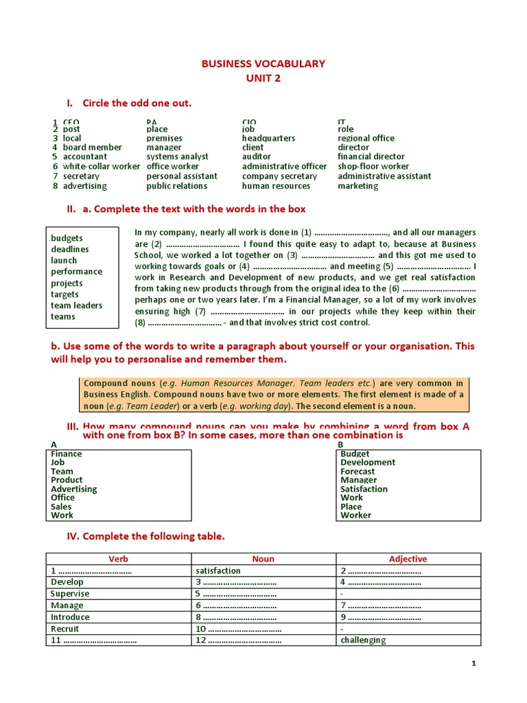 Business English Essentials | PDF | Noun | Phrase