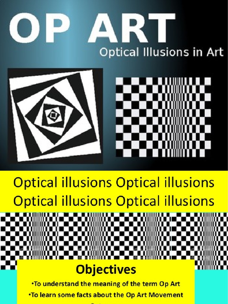 Op Art Powerpoint | PDF