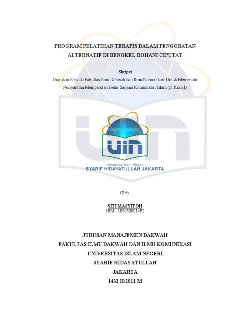 Siti Masyitoh FDK | PDF