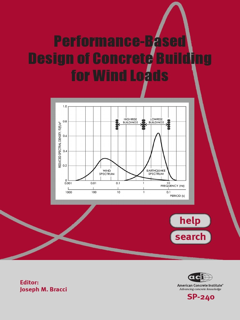 Performance-Based Design of Concrete Building For Wind Loads | PDF