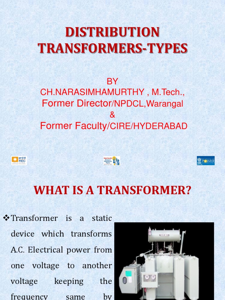 Understanding Distribution Transformers - Types, Components, Protection ...