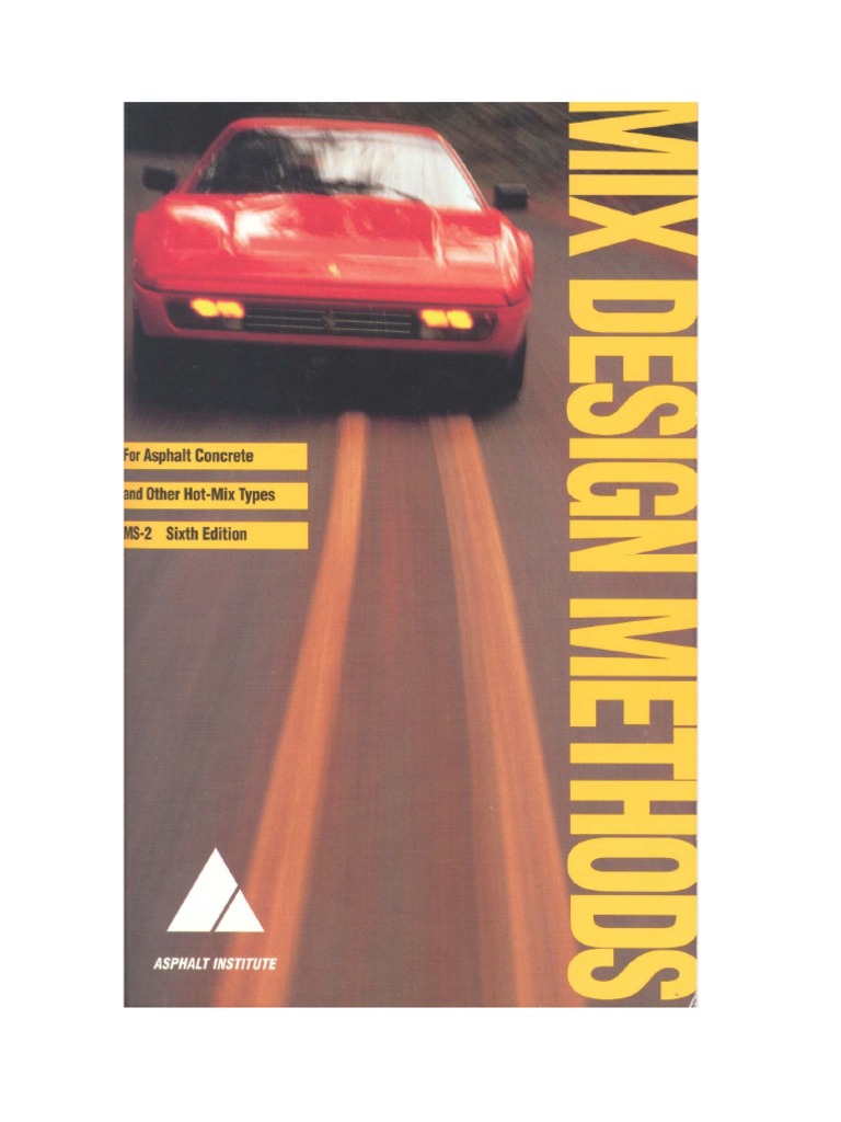 MS-2 Mix Design | PDF