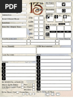 Stars Without Number Form-Fillable Charsheet | PDF | Role Playing Games ...