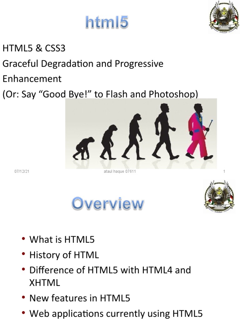Latest HTML5 Features Overview | PDF | Html5 | Html