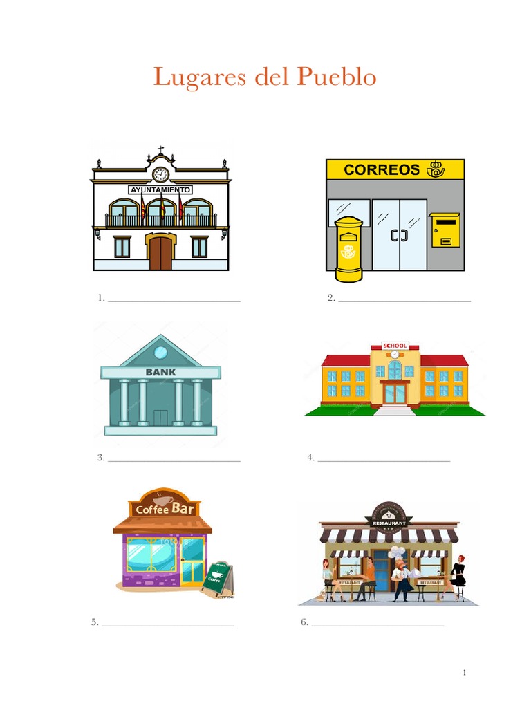 Lugares Del Pueblo | PDF