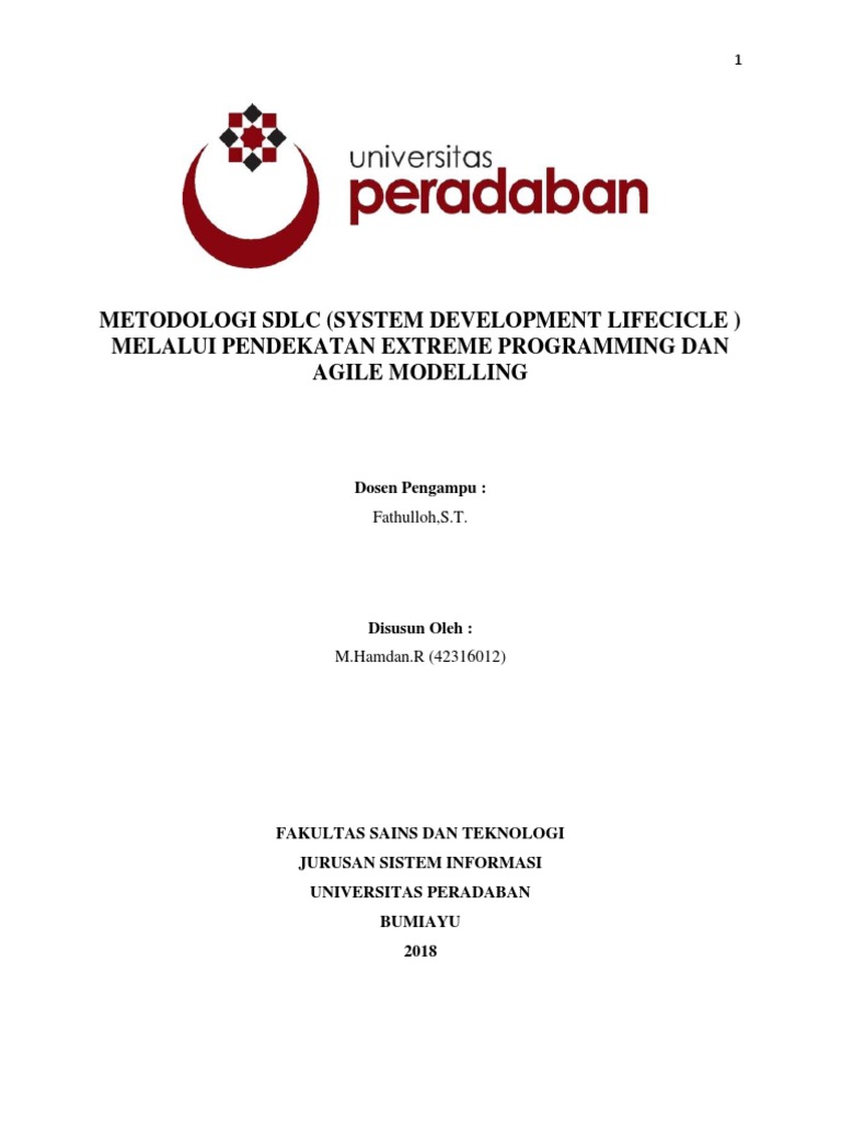 Metodologi SDLC (System Development Lifecicle) Melalui Pendekatan ...